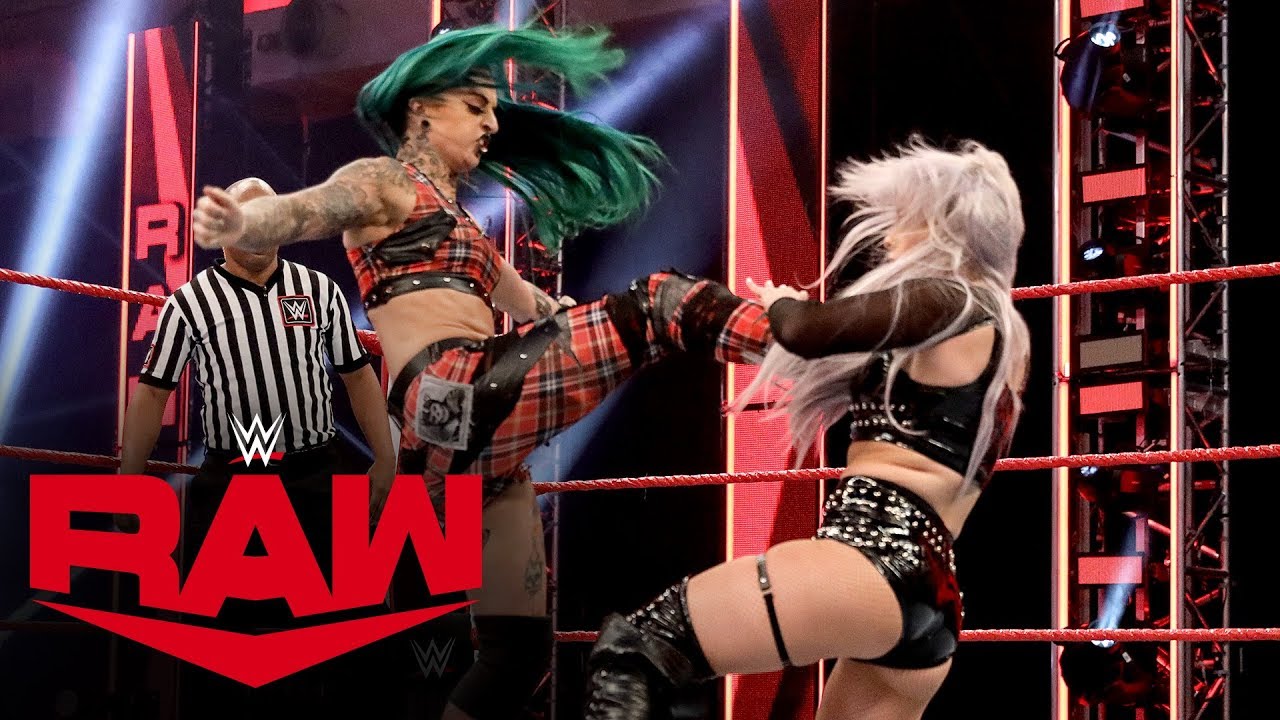 Liv Morgan vs. Ruby Riott: Raw, April 27, 2020 - YouTube