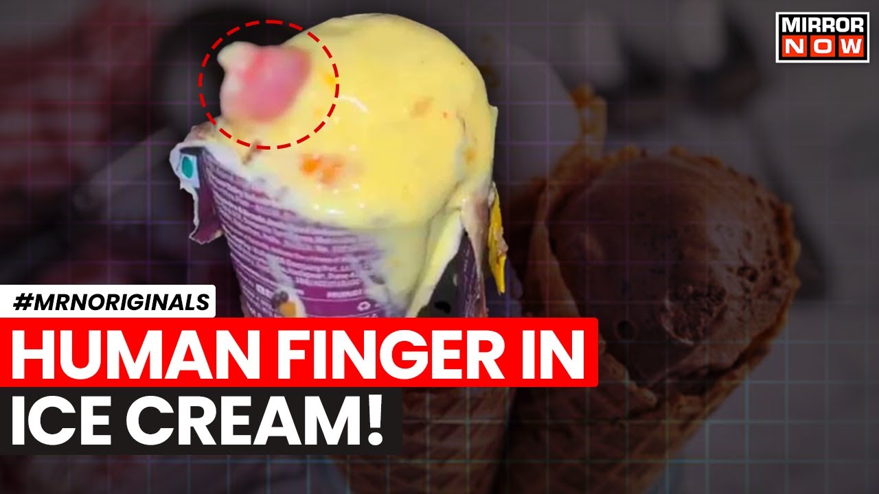 Human Finger In Ice Cream | Shocker From Mumbai's Malad | Customer Left ...