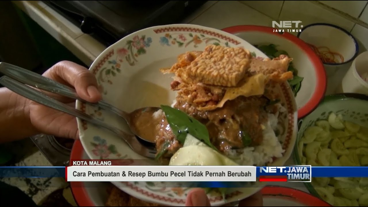 NET. JATIM - PECEL LEGENDARIS, PECEL KAWI MALANG - YouTube