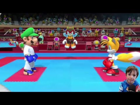 ¡LUIGI VS TAILS! - KARATE OLIMPIADAS - YouTube