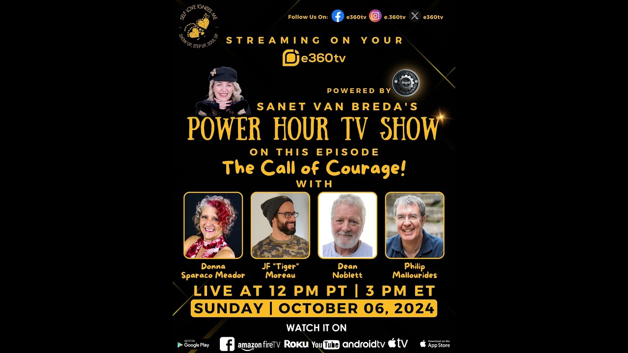 S2E80- Power Hour TV Show The Call of Courage! - YouTube