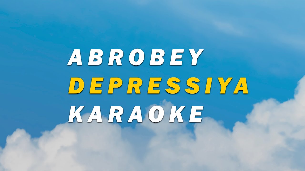 AbroBey Depressiya - YouTube