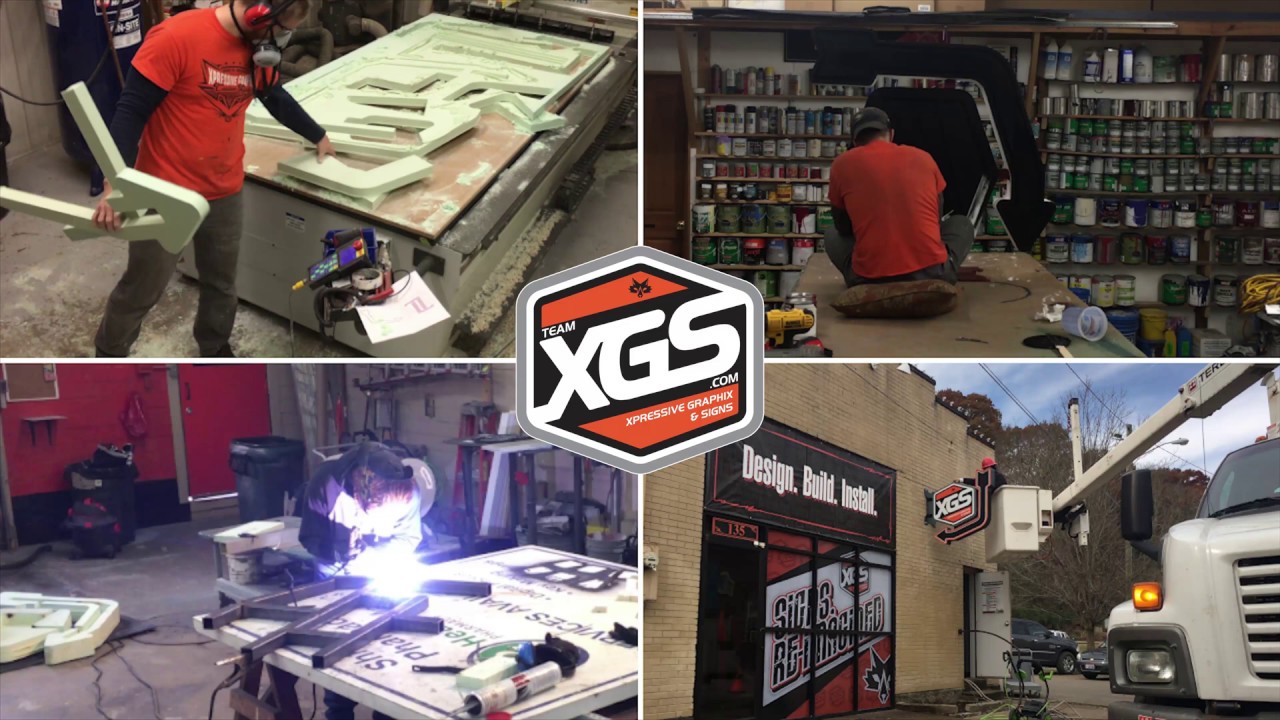 Xpressive Graphix & Signs + YesCo 3D signs - YouTube