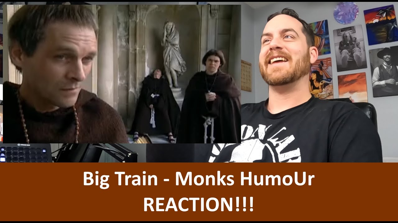American Reacts to Big Train - Monks Humour REACTION - YouTube