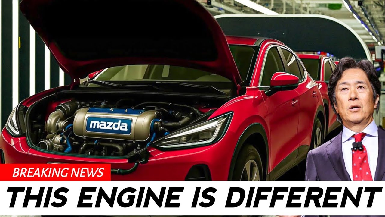 Mazda's Rotary Engine is Back: This Could Challenge Tesla - YouTube