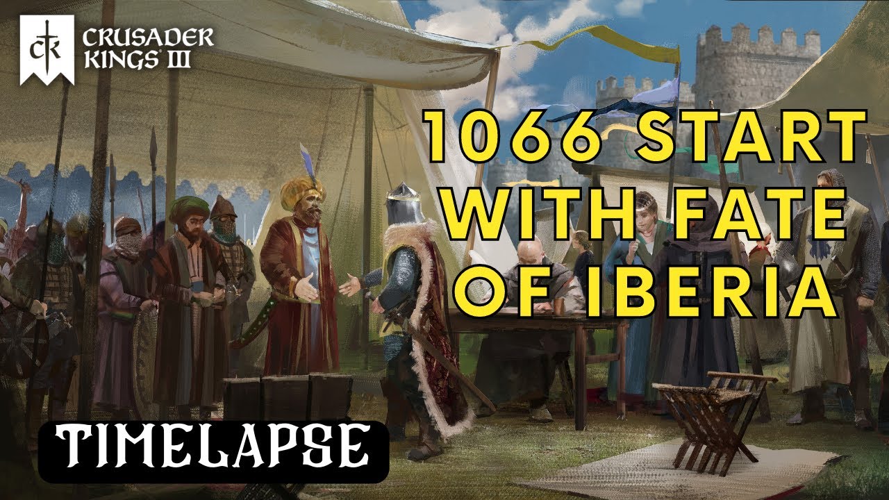 How Has Fate Of Iberia Changed the Game? 1066 Start Date Time lapse ...