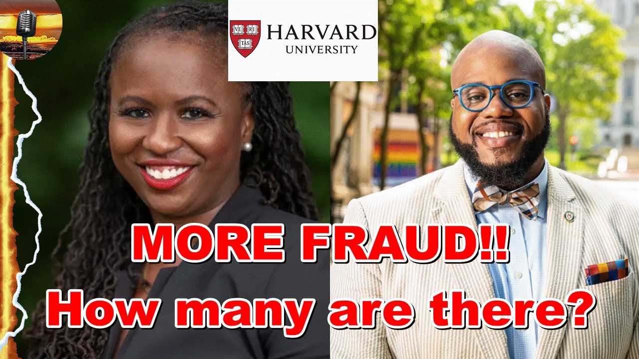 Harvard DEI Chief now accused of 40 acts of plagiarism now too?? - YouTube