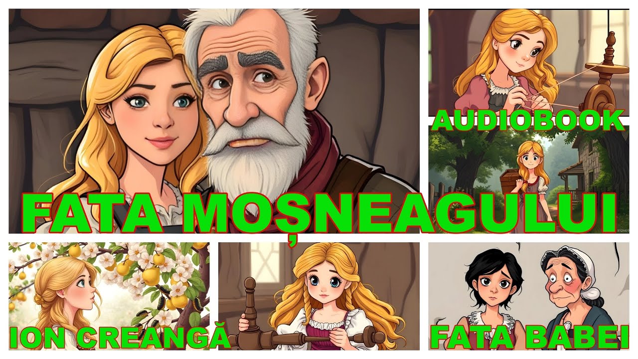 Fata babei și fata moșneagului - Povestea clasică audio de Ion Creangă ...