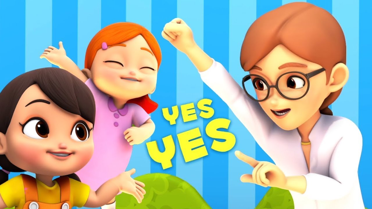 Yes Yes Yes - Songs for Children | Funny Cartoons - Nursery Rhymes ...