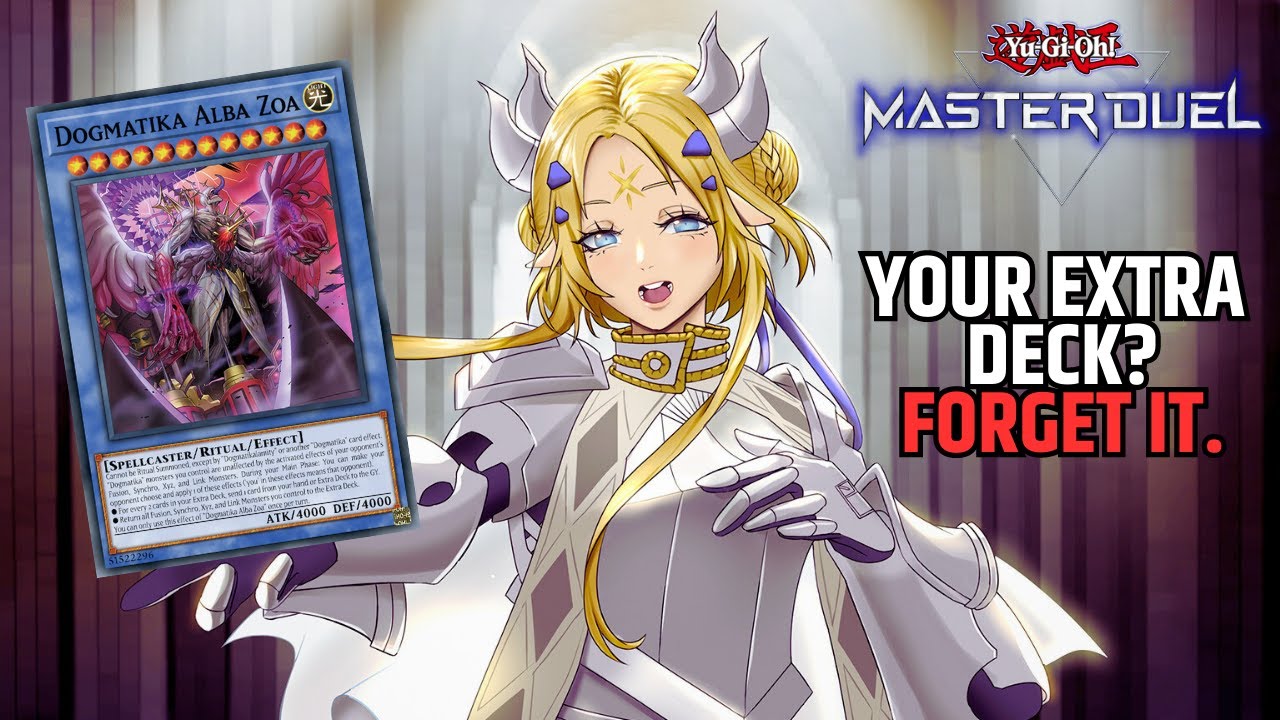 ALBA ZOA IS CRAZY:FORGET YOUR EXTRA DECK!-PURE RITUAL DOGMATIKA DECK ...