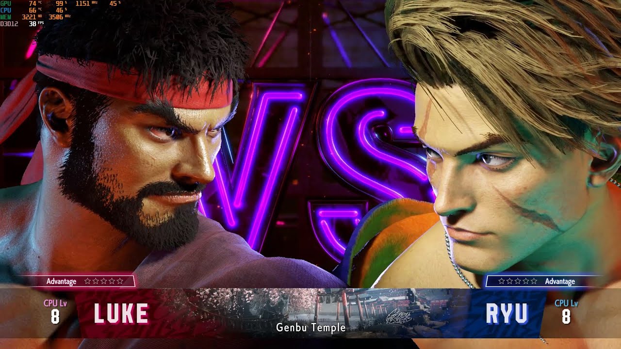 Ryu & Luke swap to each others (SF6 Test Mod) - YouTube