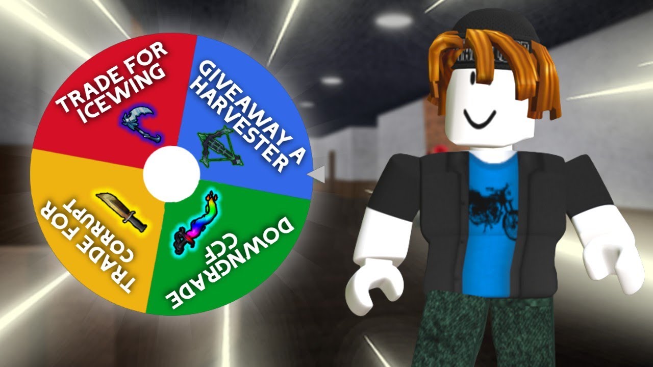 Letting A WHEEL DECIDE How I Trade In MM2 - YouTube
