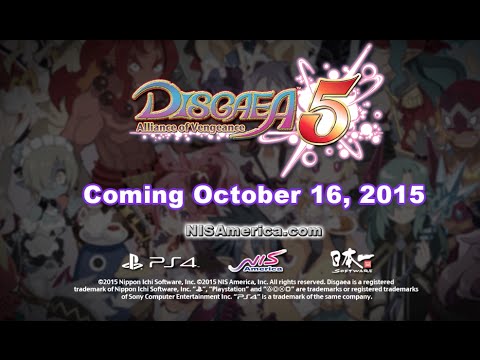 Disgaea 5: Alliance of Vengeance (PS4) Christo Trailer - YouTube