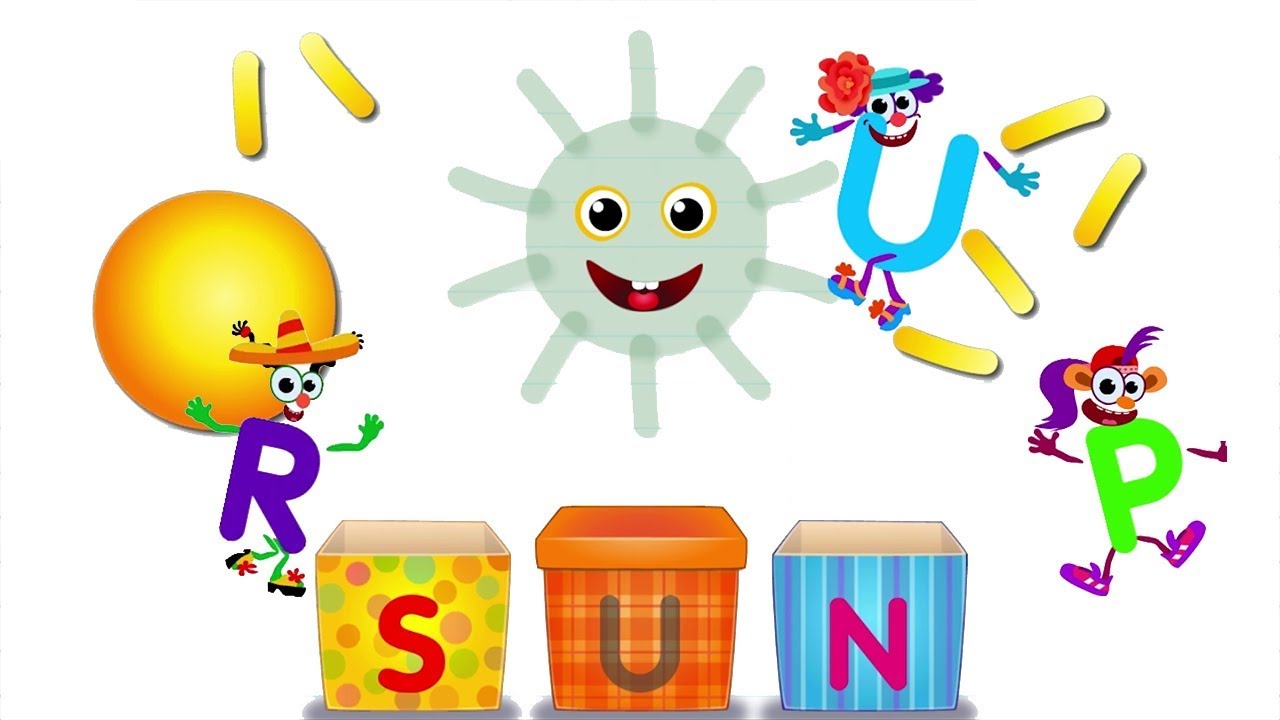 S for Sun - Learn ABC Alphabet for Toddlers Kids Babies with Puzzle ...