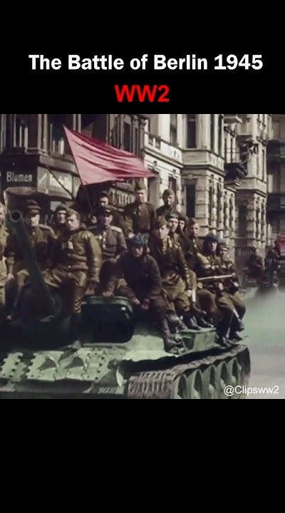 Battle of Berlin 1945 - Combat Footage | World War 2 - YouTube