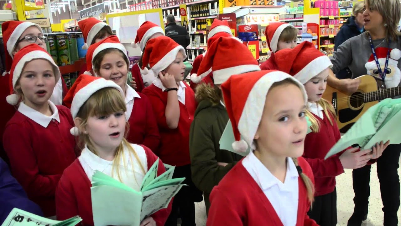 Two Moors Primary School Singing Christmas Songs - YouTube