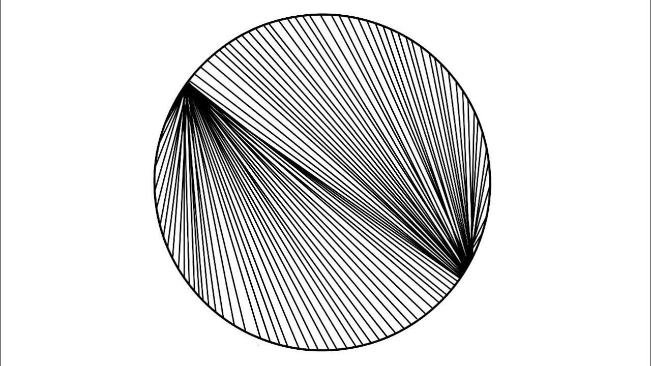 How to Draw Optical Illusions - Circle Line Doodle part 1 using ...