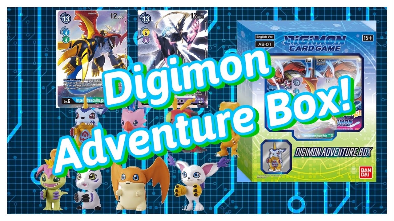 EX2 Adventure Box Unboxing | Digimon Card Game - YouTube
