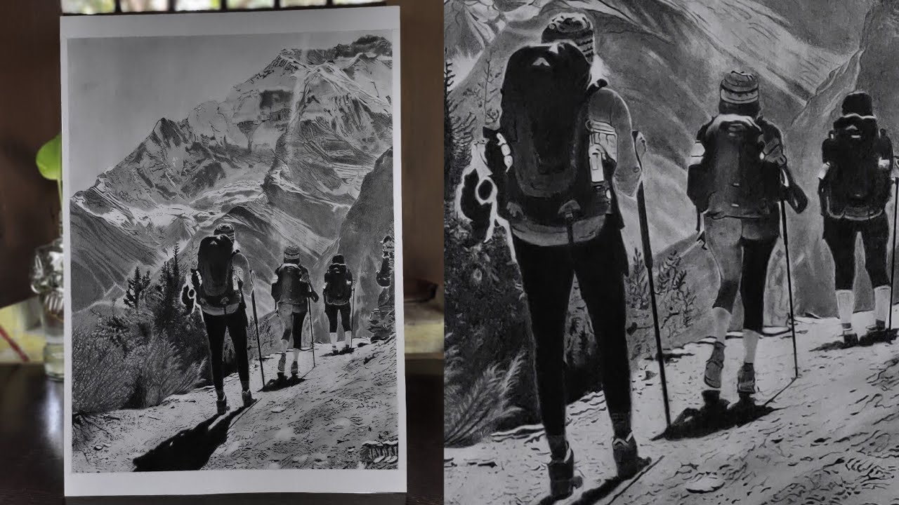 Realistic Pencil Drawing For Beginners | Time Lapse video | Jay Art ...