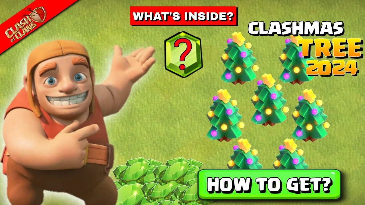 What's Inside NEW 2024 Clashmas Tree How to Get More Clashmas Tree in ...