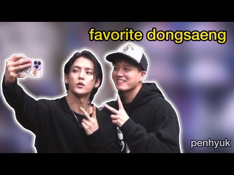 the way BTOB Minhyuk treats Peniel 🥹 (btob moments)