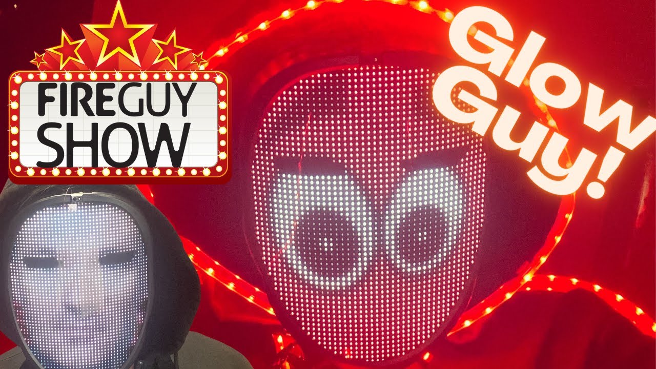 Glow Guy Glow Juggling Show - YouTube