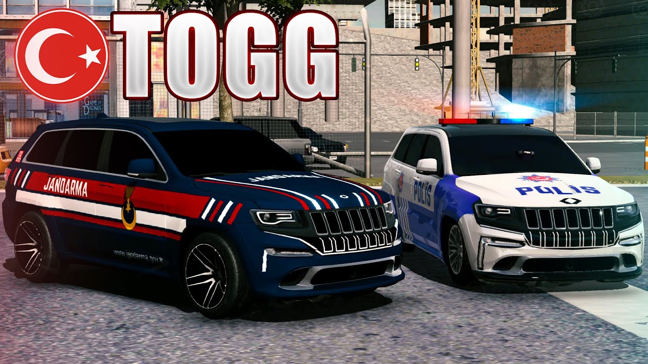 TOGG POLİS ve TOGG JANDARMA YAPTIK !! | FZ S3 #24 | Car Parking ...