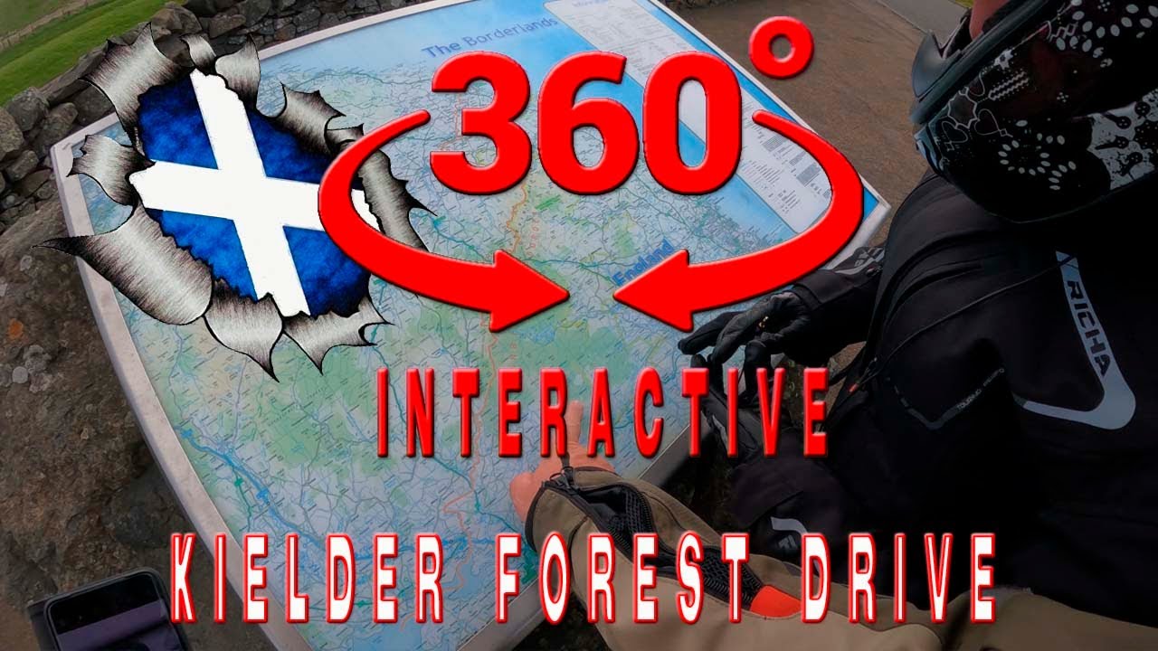 Kielder Forest Drive immersive 360⁰ ride. - YouTube