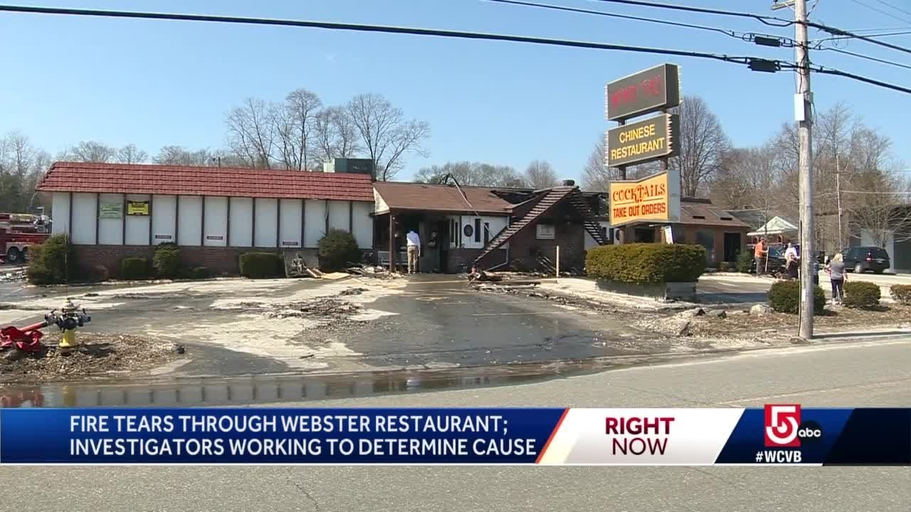 Popular restaurant destroyed in overnight fire - YouTube