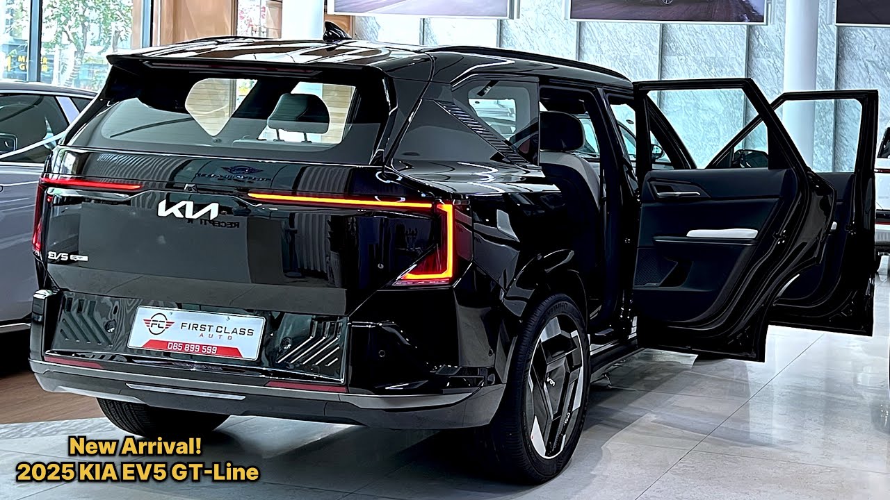 2025 Kia EV5 GT-LINE - The New Luxury SUV Exterior and Interior Details ...
