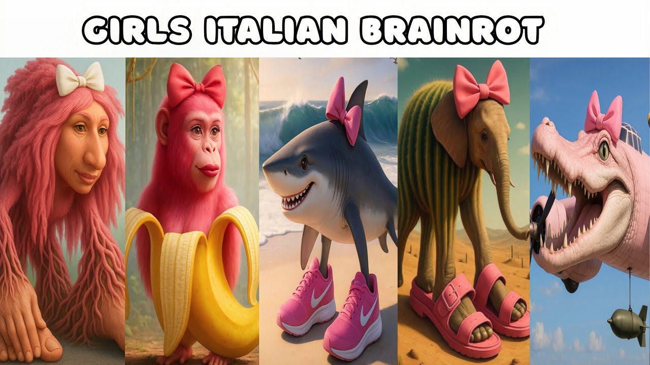 Italian Brainrot Girls Version - YouTube