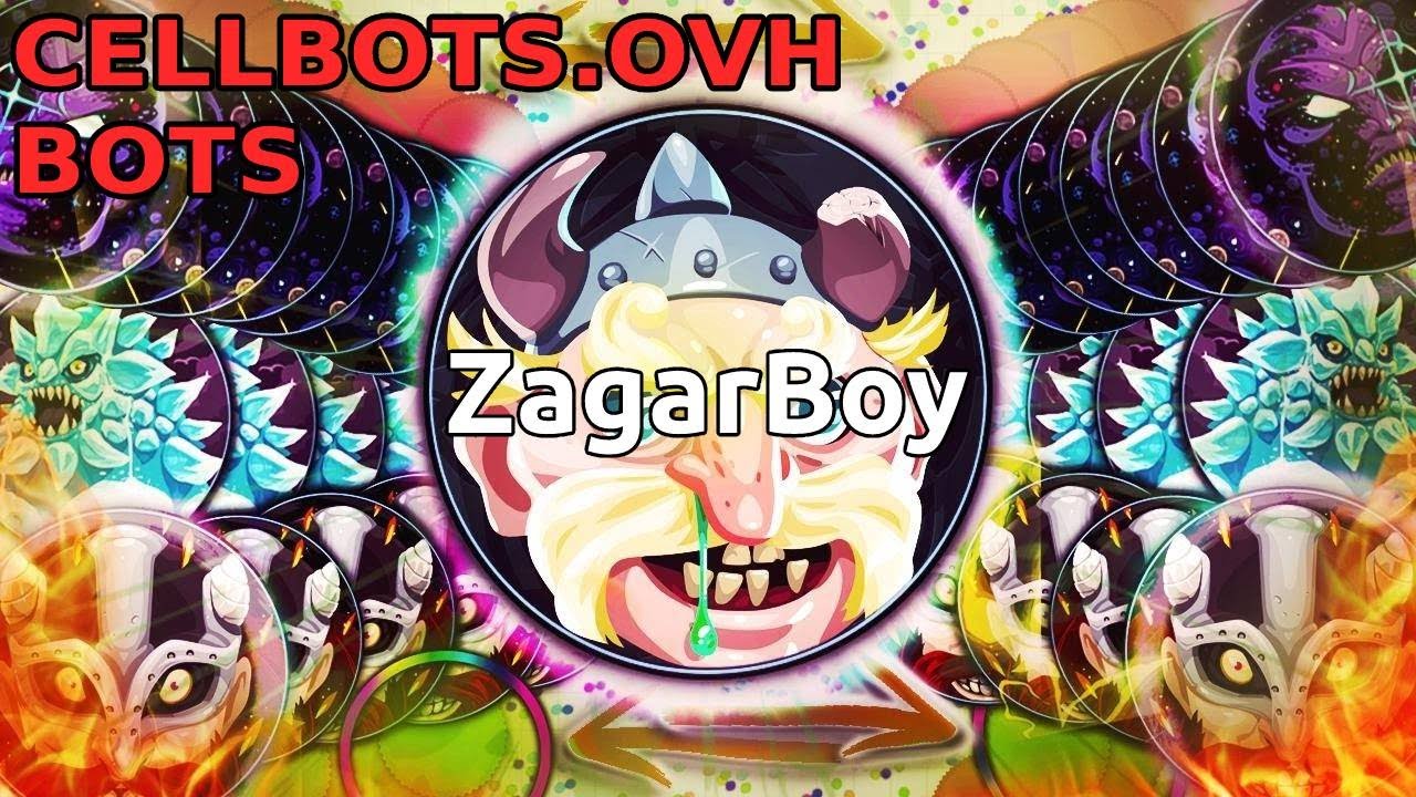 PLAYING WITH 200 AGAR.IO BOTS | CELLBOTS.OVH IS BACK - YouTube