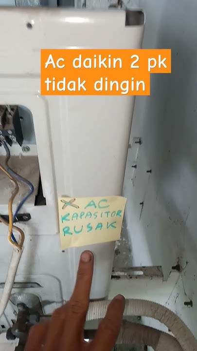 Masalah ac daikin 2 pk tidak dingin #airconditioningsystem #ac #airconditioner #servisac - YouTube
