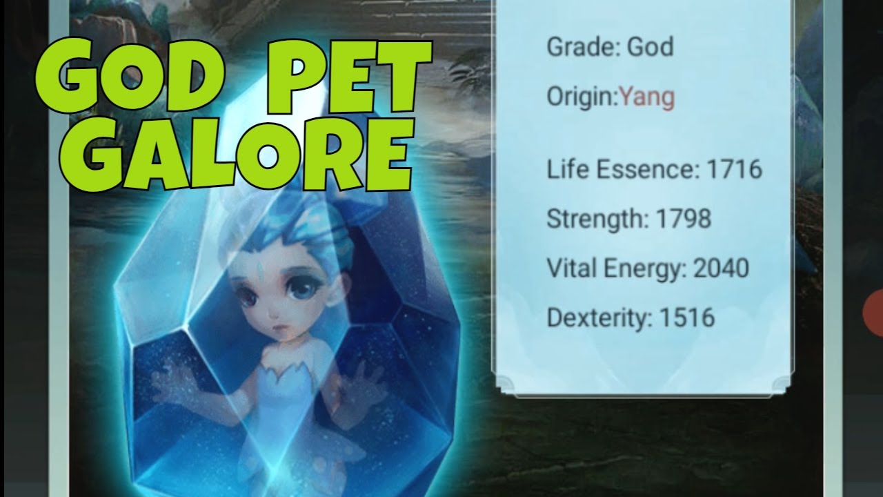 SYNTHESISE MY PET - God Realm 20 - Immortal Taoists - YouTube