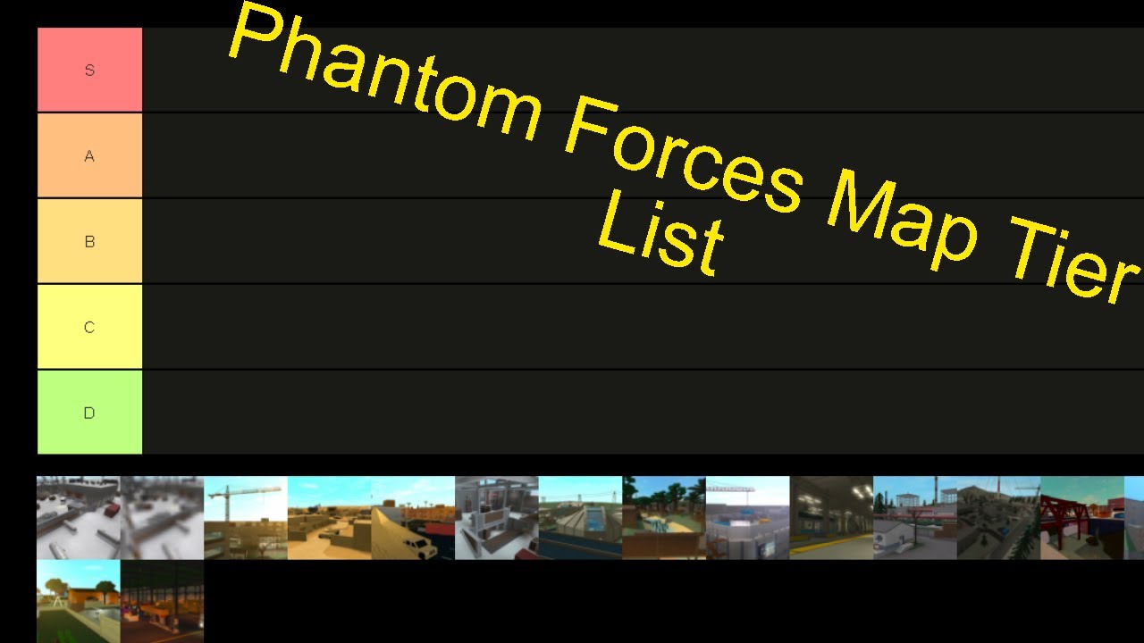 Phantom Forces Map Tier List - YouTube