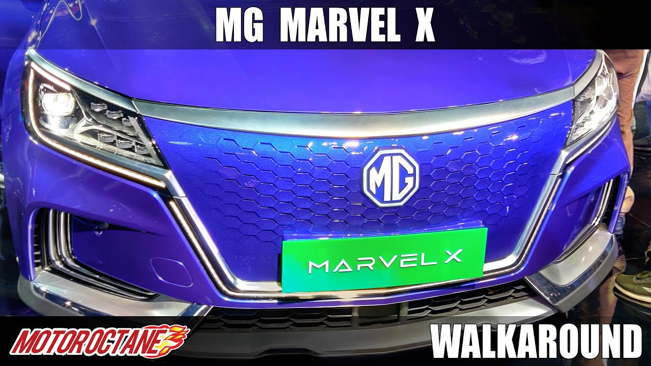 MG Marvel X - Tesla Competition | Auto Expo 2020 | Hindi | Motoroctane ...