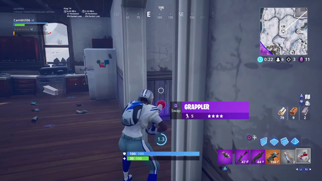 Fortnite console gameplay - YouTube