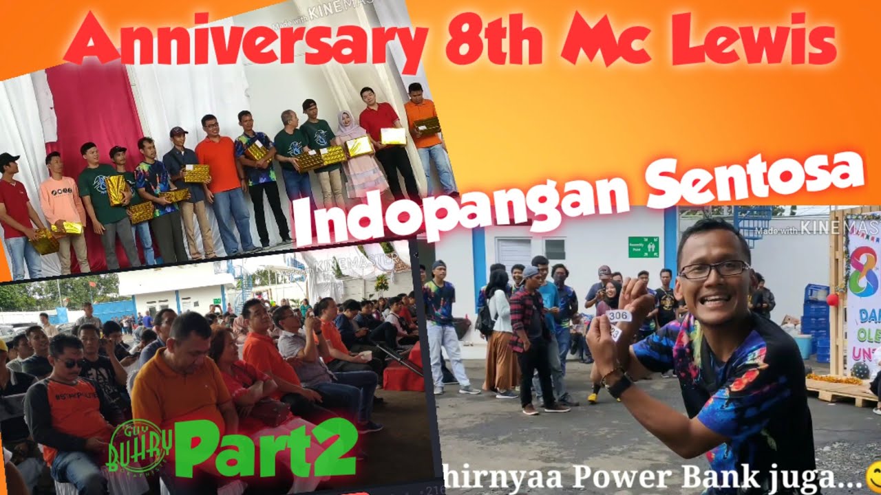 Anniversary 8th Mc Lewis - PT Indopangan Sentosa #Part2 | Keren mblooo ...