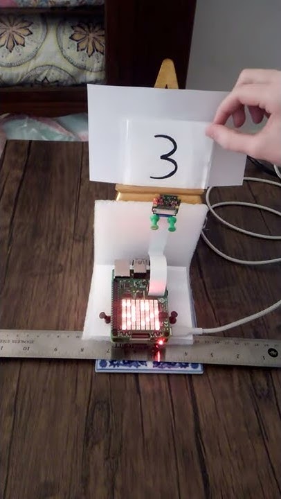 Real-time handwriting recognition using TensorFlow and Raspberry Pi - YouTube