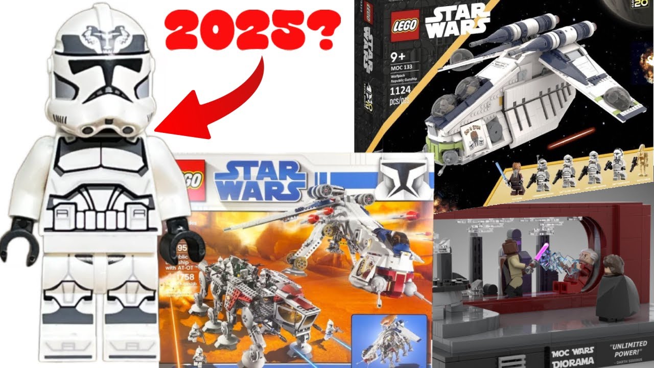 New LEGO Wolf Pack Trooper?, Palpatine's Arrest Diorama, Revenge of The ...