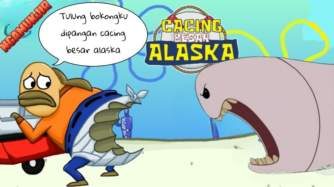Awas Ada Cacing Besar Alaska Ngamuk Jir‼ Game Cacing Besar Alaska - YouTube