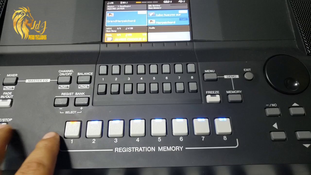 YAMAHA SX600 2021 CON SAMPLES Y RITMOS - YouTube