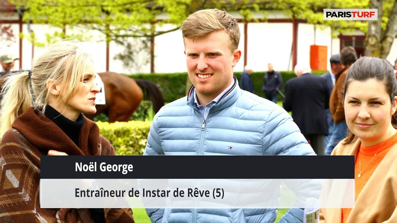 Noël George, entraîneur de Instar de Rêve (27/06 à Auteuil) - YouTube