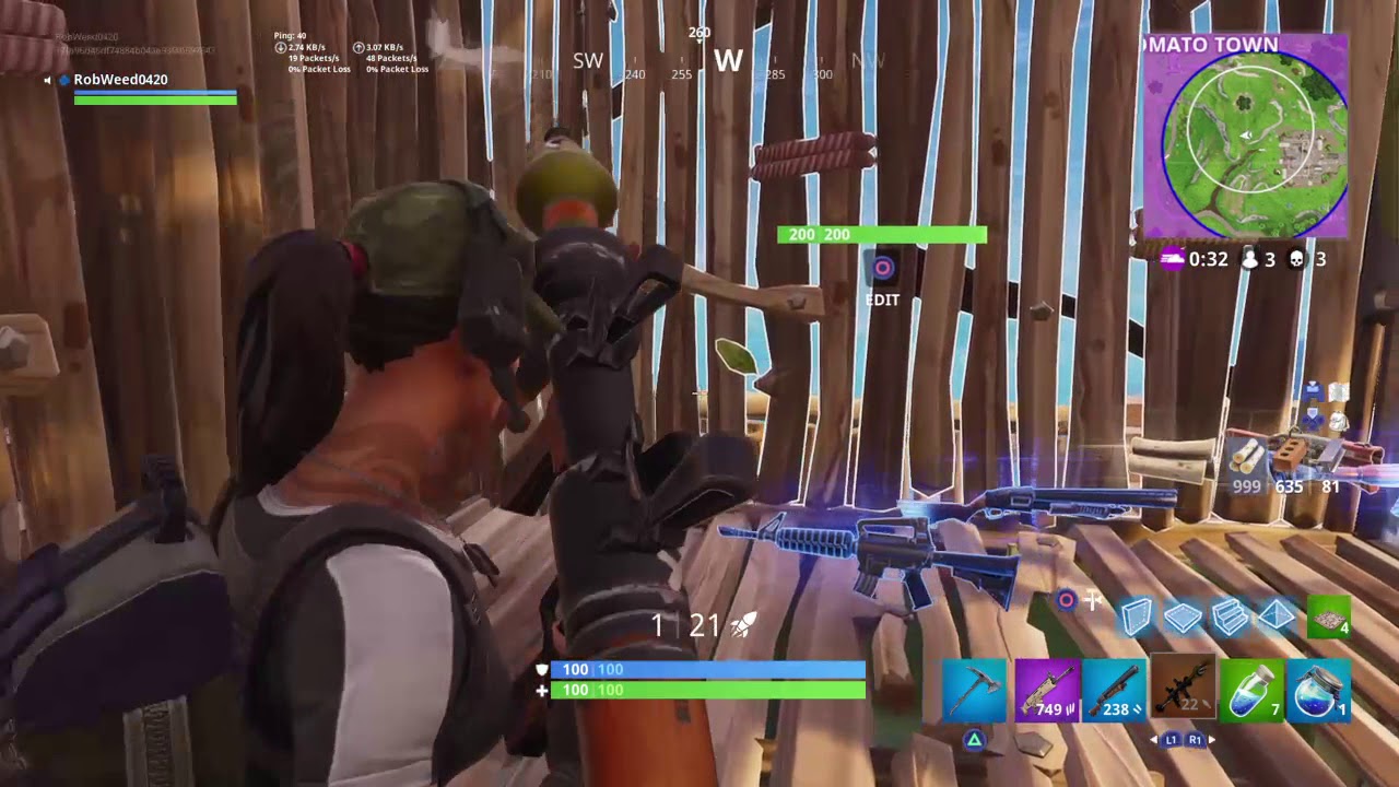 Fortnite Ramp push vs Sniper & RPG - YouTube