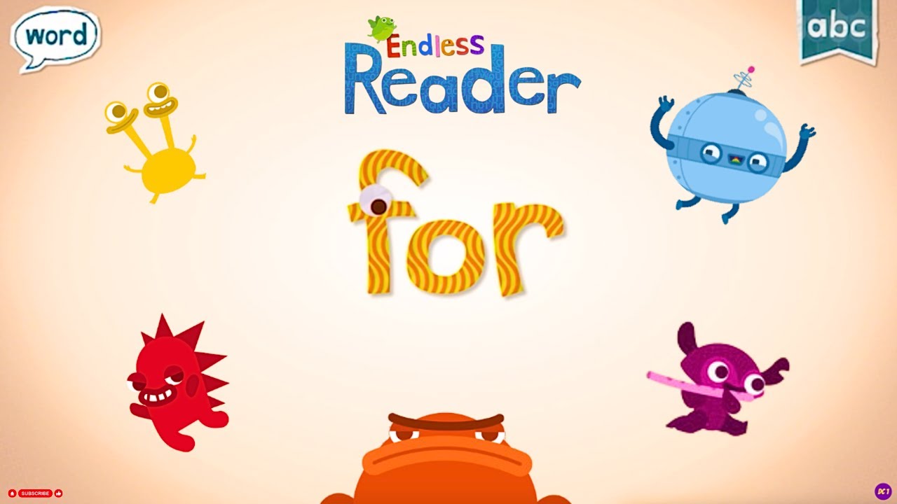 Endless Reader: Discover the Word 'FOR' | Fun Educational Word Learning ...