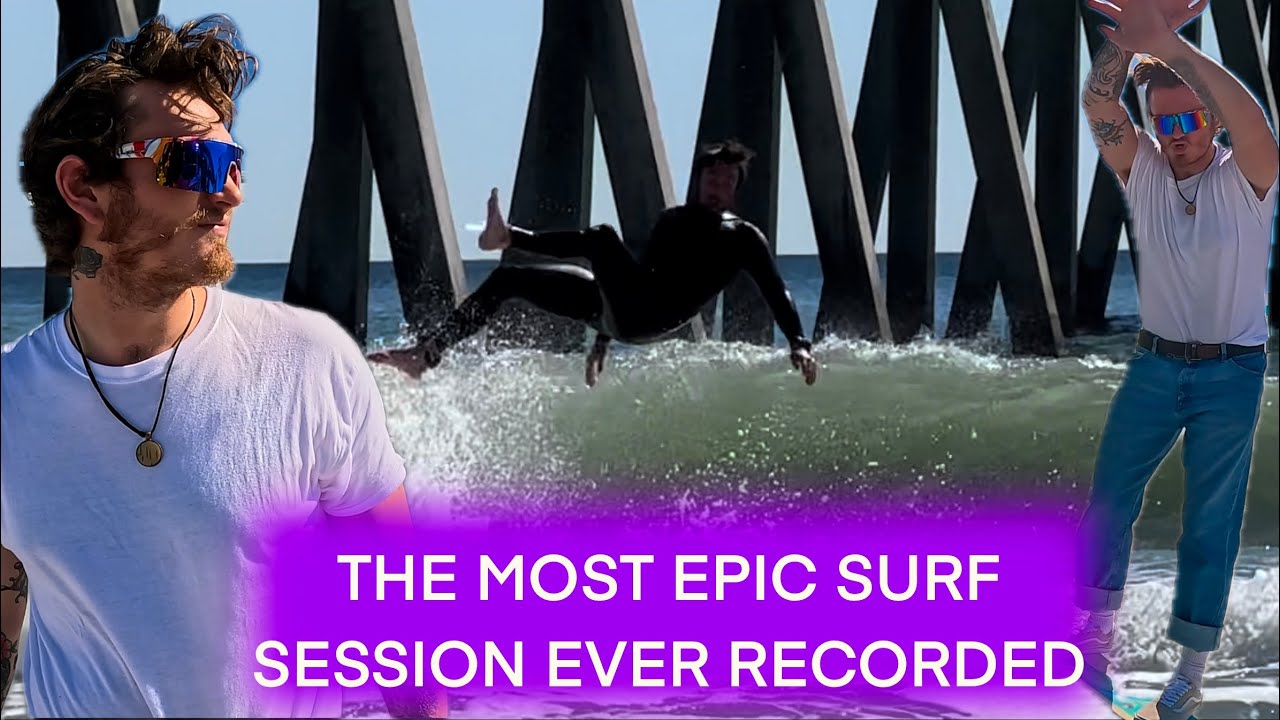 THE MOST EPIC SURF SESSION EVER RECORDED (this year) - YouTube