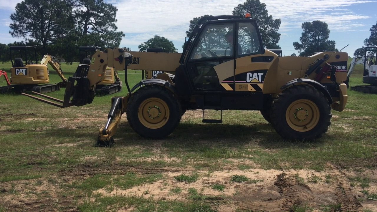 Cat TH360B (5147) 1 - YouTube