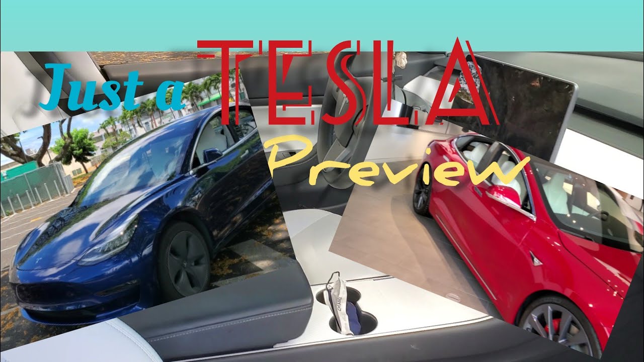 TESLA MODEL 3 Preview - YouTube