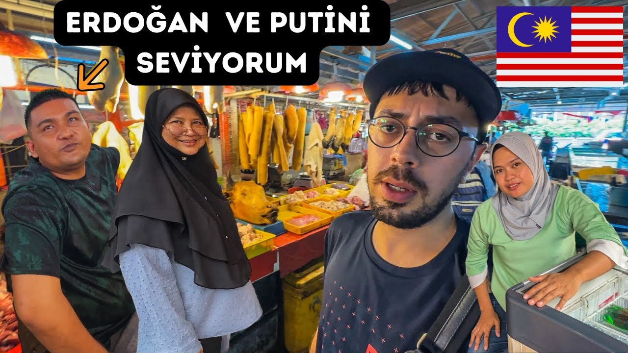 ŞERİAT ÜLKESİ MALEZYA'DA PAZARDAYIM / BU İNSANLAR NELER YİYOR - YouTube