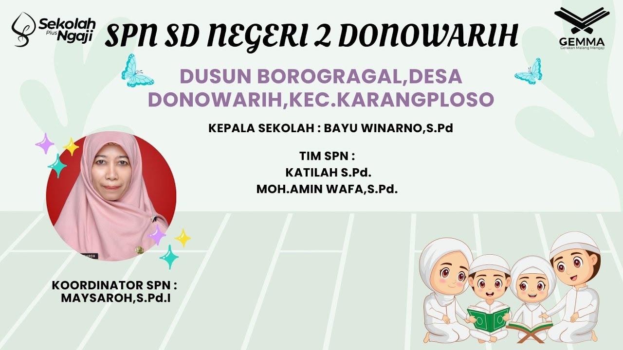 Sekolah Plus Ngaji (SPN) SD Negeri 2 Donowarih November 2024_Maysaroh ...